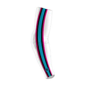 Miami Vice Compression Arm Sleeve - White | Wooter